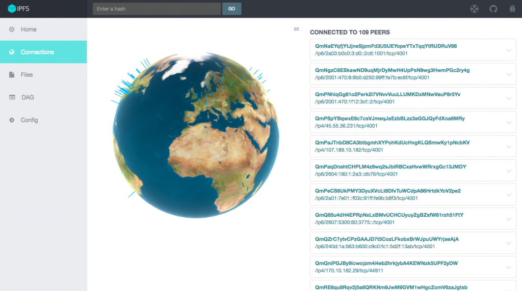 Mac環境でIPFS入門